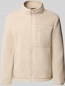 s.Oliver Red Label Teddyjacke mit Brustrei&szlig;verschlusstasche