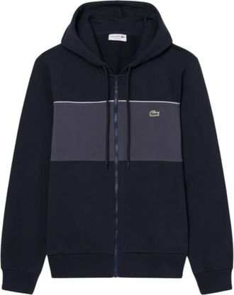 Lacoste Homme, Sweatshirts et sweats &agrave; capuche, Noir, Taille: XL Sweat &agrave; capuche zipp&eacute;