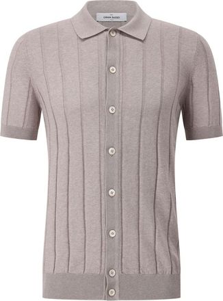 Gran Sasso Kurzarmhemd aus Baumwolle