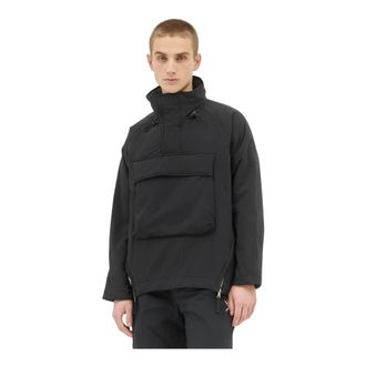 66&ordm;North Leichter Anorak mit Faltbarer Kapuze - - Jackets - Herren - Schwarzk - L