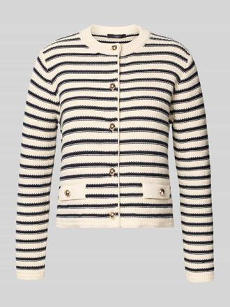 Max Mara Regular Fit Strickjacke aus Baumwoll-Mix Modell VODKA