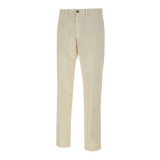 Re-hash Homme, Pantalons, Blanc, Taille: W35 Chinos Rouges