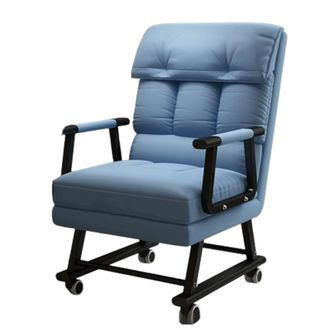 Generic Umwandelbarer Bürostuhl 3 In 1 Schlafsessel Mit Bettfunktion Relaxsessel Mit 5-Fach Verstellbare Rückenlehne Sofabett Klappbar Für Wohnzimmer Zuhause 