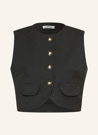 Sandro Sandro Cropped-Weste schwarz