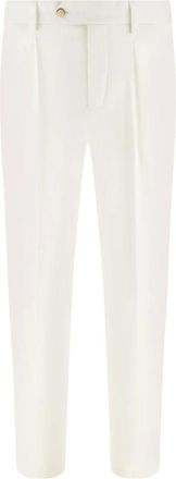 Boggi Milano Homme, Pantalons, Blanc, Taille: M Pantalon Antonio