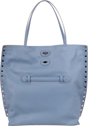 Zanellato Femme, Sacs, Bleu, Taille: ONE Size Sac Shopper A Spasso Saeta Moyen
