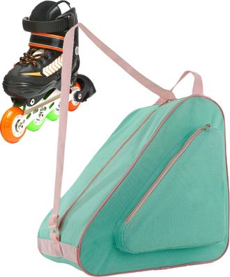 Generico Tragetasche f&uuml;r Rollschuhe, wasserdichte Tragetasche mit verstellbaren Riemen, Roller-Taschen f&uuml;r M&auml;dchen, f&uuml;r Skiausr&uuml;stung, Reisen, Kinder, Frauen, 