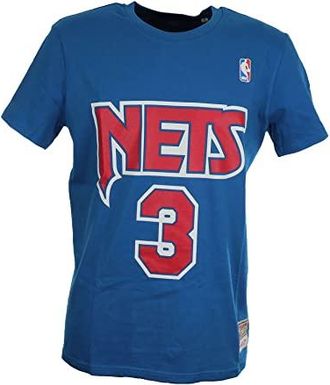 Mitchell & Ness NBA HWC Name & Number Tee - New Jersey Nets - Drazen Petrovic, XXL
