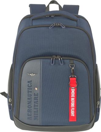 Aeronautica Homme, Sacs, Bleu, Taille: ONE Size Backpacks