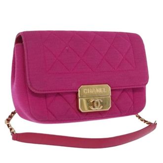 Chanel Sac bandouli&egrave;re vintage Pre-owned - Femme - Pre-owned - Rose - Taille: ONE Size