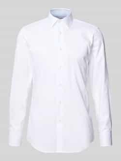 HUGO BOSS Slim Fit Businesshemd aus reiner Baumwolle Modell HANK
