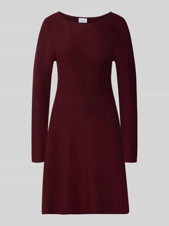 Vila Strickkleid mit Rundhalsausschnitt Modell VALUNI