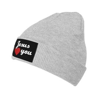 Generic Anti-Transpiration Bonnet Souple Tricot&eacute;, Jaime J&eacute;sus, &Eacute;pais Knit Beanie, Bonnets en Tricot pour Cyclisme, Ski, Adultes