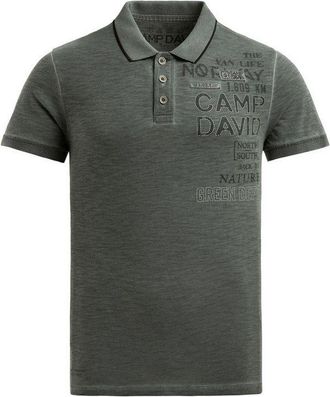 Camp David Poloshirt aus Baumwolle