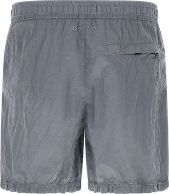 Stone Island Econyl Regenerated Nylon Swim Shorts - Gray