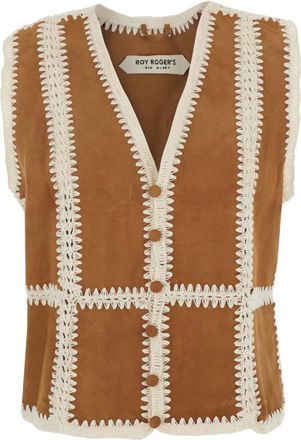 Roy Rogers Femme, Vestes, Brun, Taille: 36 FR Raya Vest