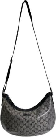 Gucci Pre-owned Sac bandouli&egrave;re GG Crystal - Femme - Pre-owned - Noir - Taille: ONE Size