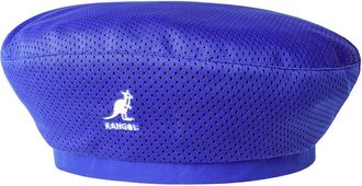 Kangol Baske zum Wenden Wendemütze Damenbaske Baskenmütze Damen - mit Futter Sommer Frühling-Sommer - S/M (54-57 cm) Royalblau