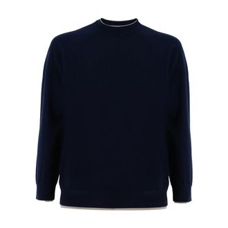 Eleventy Pullover - - Knitwear - Herren - Blau - L