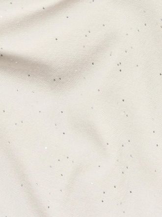 PESERICO Womens Sequin-Embellished Frayed Scarf Aw26 W