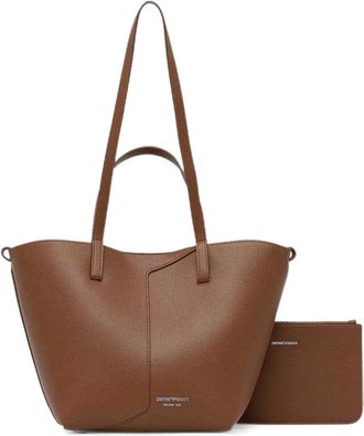 Emporio Armani Sac Cabas - Marron