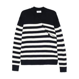 Laneus Stylisches Blaues T-Shirt f&uuml;r M&auml;nner - - Knitwear - Herren - Mehrfarbig - S