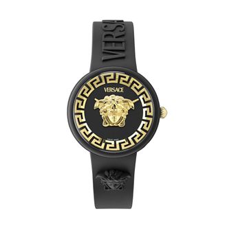 Versace Uhren - Quarzuhr Mit 2 Zeigern Iconic.medusa Pop (Wc-8J) - Gr. unisize - in Schwarz - f&uuml;r Damen