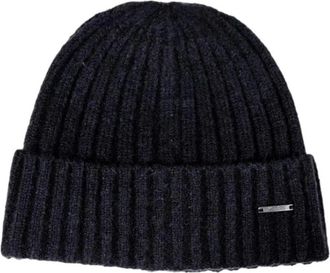 Antony Morato Homme, Accessoires, Bleu, Taille: ONE Size Bonnet dHiver Bleu M&eacute;lange