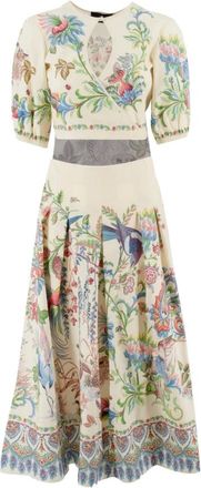 Etro Femme, Robes, Multicolore, Taille: 38 FR Refined Printed Dress