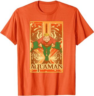 DC Comics Aquaman Poster T Shirt T-Shirt