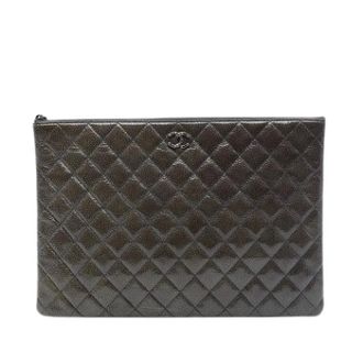 Chanel Pre-owned Cuir sacs-chanel - Femme - Pre-owned - Gris - Taille: ONE Size