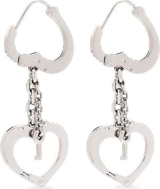 Marc Jacobs Heart Handcuff Earrings