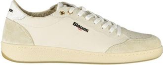 Blauer Bianco Poliuretano Herren Sneaker