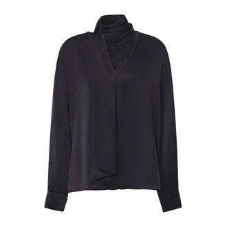 Pinko Sangiovese Bluse Satin - - Blouses & Shirts - Damen - Schwarzk - M
