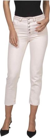 Dondup Femme, Pantalons, Rose, Taille: W31 Koons Cropped Pantalons