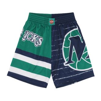 Mitchell & Ness Dallas Mavericks Basketball Shorts - - Sport - Herren - Mehrfarbig - XL