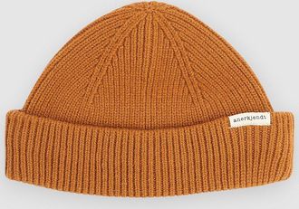 Anerkjendt Aksilvolo Merino Beanie golden brown