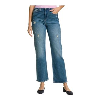 AG - Adriano Goldschmied Gerades Jeans - - Jeans - Damen - Blau - W28