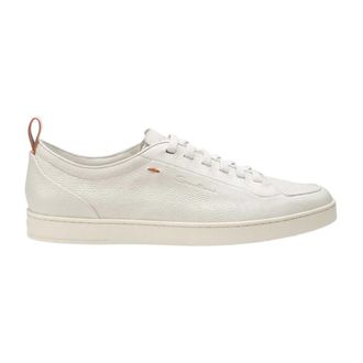 Santoni Baskets de cyclisme - Homme - Chaussures - Blanc - Taille: 42 1/2 EU