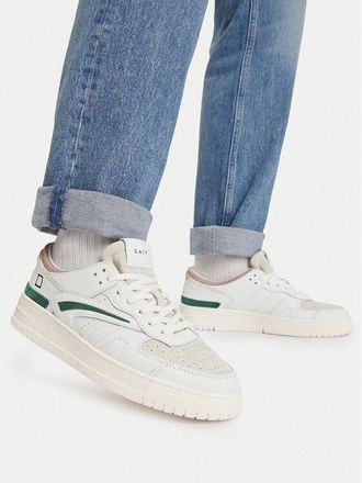 D.A.T.E. Sneakers Torneo M441-TO-CO Wei&szlig;