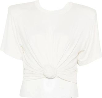 Magda Butrym Femme, Tops, Blanc, Taille: 36 FR T Shirt 01