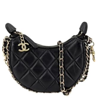 Chanel Pre-owned Vintage Mini Schultertasche - - Pre-owned - Damen - Schwarzk - ONE SIZE