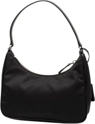 Prada Sac bandouli&egrave;re Re-Edition Pre-owned - Femme - Pre-owned - Noir - Taille: ONE Size
