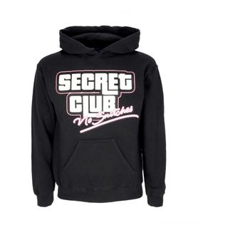 Market Schwarzer Hoodie No Snitches Stylischer Club - - Sweatshirts & Hoodies - Herren - Schwarzk - S