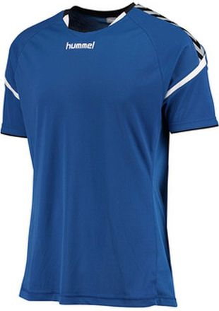 Hummel Authentic Charge Poly Trikot Kurzarm blauweissschwarz, L Herren