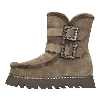 Alma En Pena Crosta Wildleder-Stiefeletten - - Shoes - Damen - Braun - 36 EU
