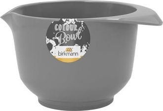 RBV BIRKMANN Birkmann, Colour Bowls, Rühr- und Servierschüssel, klein, 0,75 Liter, kratzfest, standfest, nachhaltig, grau