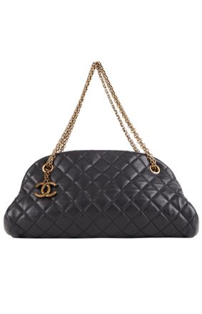 Chanel Black Mademoiselle Bowling Bag