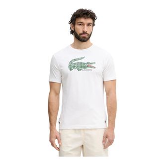 Lacoste T-Shirt - - Tops - Herren - Wei&szlig; - M