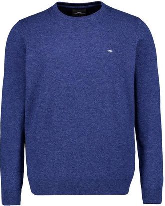 Fynch-Hatton Fynch-Hatton Herren Pullover blau unifarben